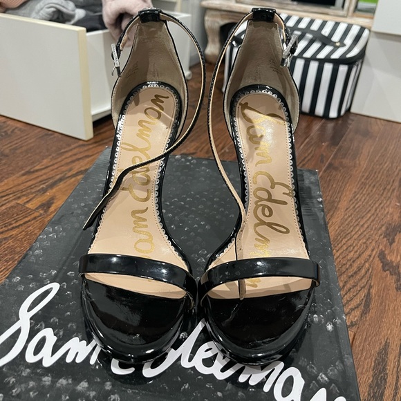 Sam Edelman | Shoes | Sam Edelman Ariella Black Patent | Poshmark